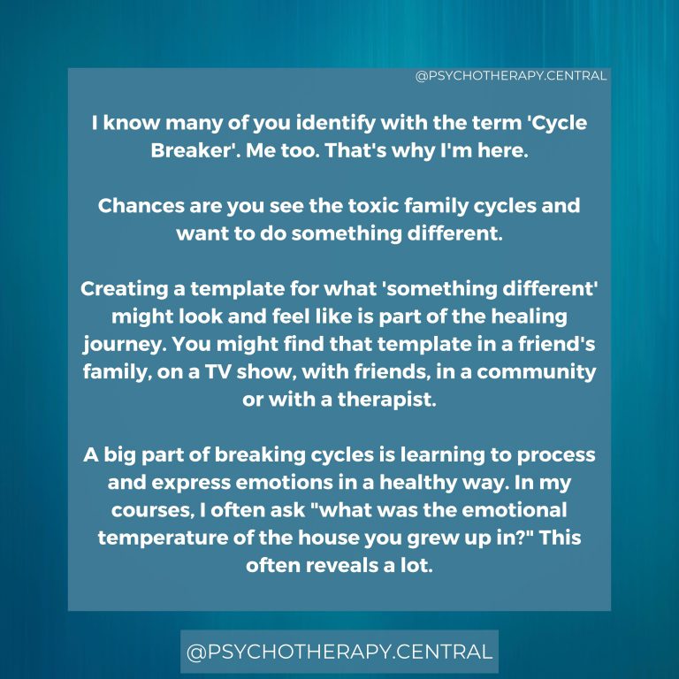 Cycle Breaker – Jennifer Nurick