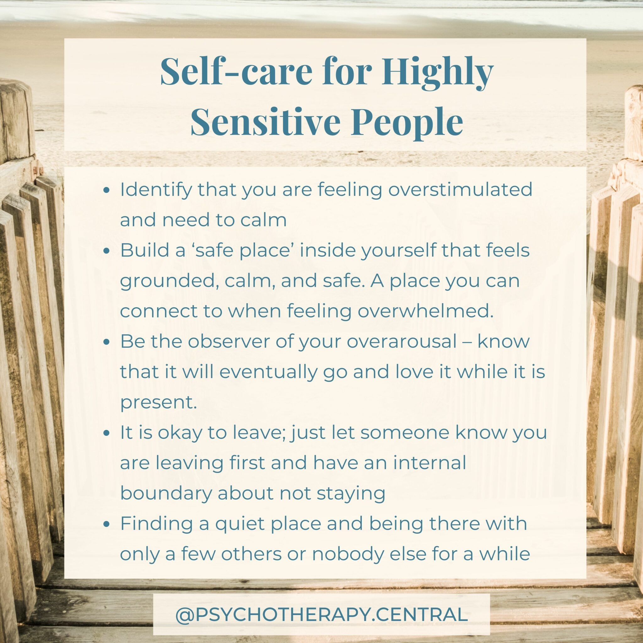 Self-Care for Highly Sensitive People – Jennifer Nurick